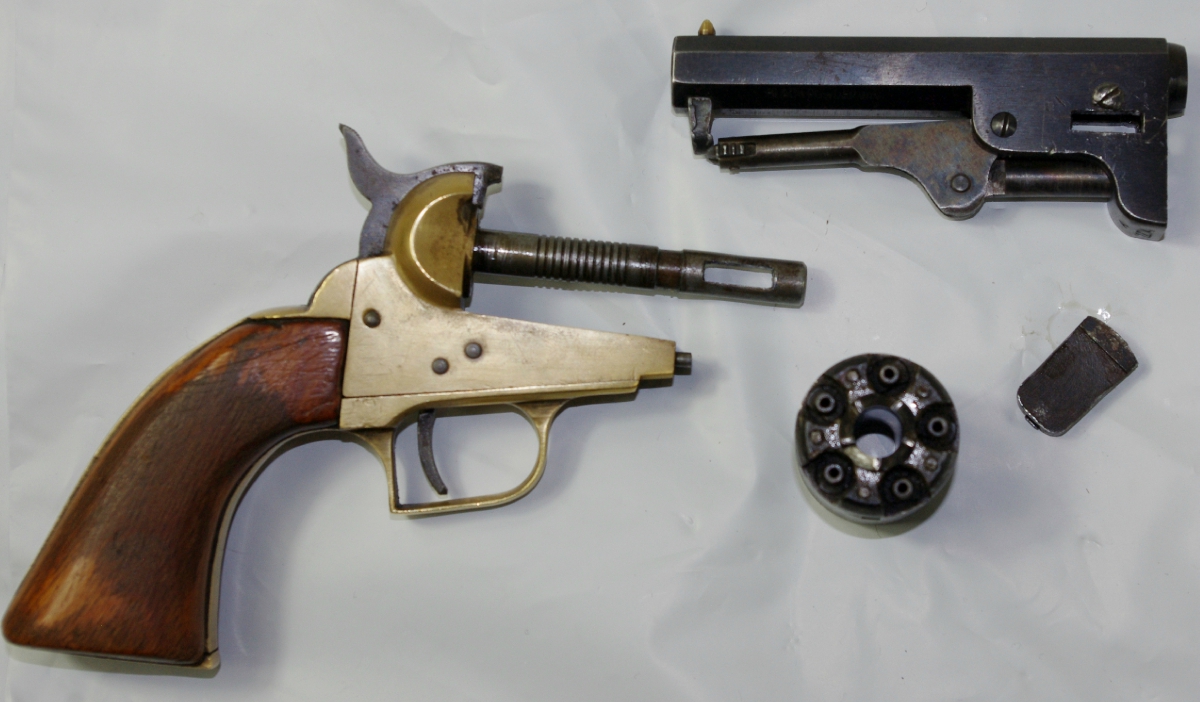 Fie Italy Parts Gun 31 Cal Black Powder Revolver Great Deal Lk .31 ...