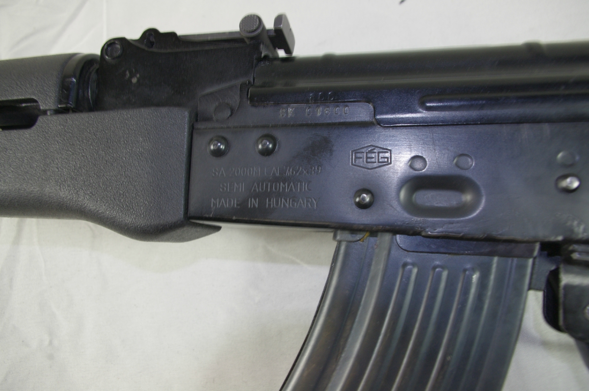 Feg Of Hungary Model Sa 2000 Kbi Ak47 Black Syn Furniture 30 Rnd Mag 7 ...