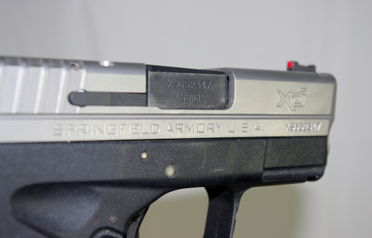 Springfield Armory Xds-45acp Sub Compact Two Tone Conceal Carry Pistol ...