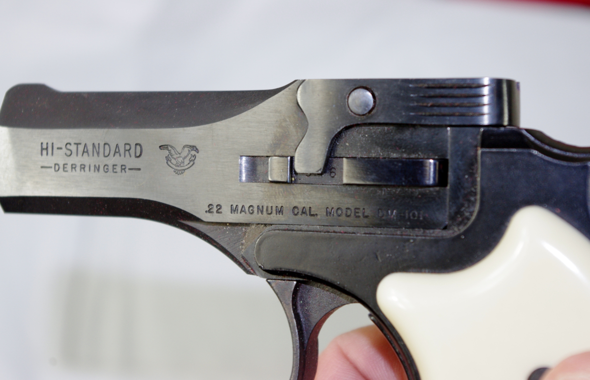 High Standard Dm 101 Slim Line 22 Mag Derringer Perfect Shape Pre Owned ...