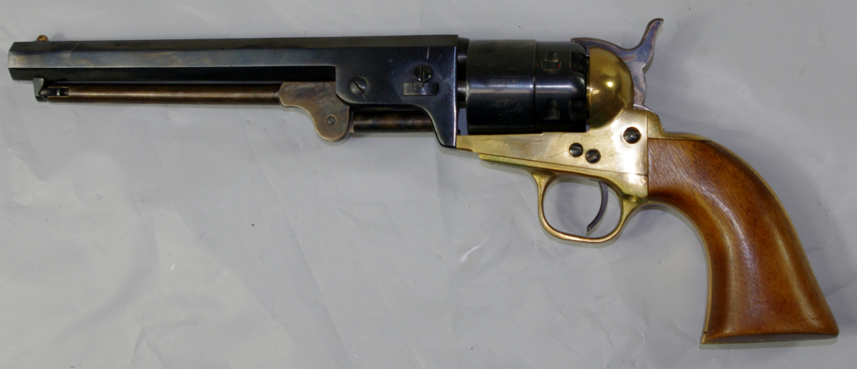 Asm Model 1851 Confederate Navy .44-Caliber Black Powder Revolver Great ...