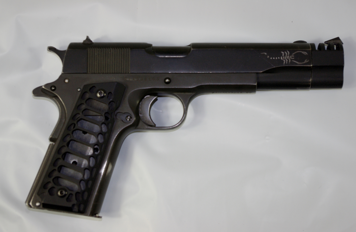 Rock Island Armory Model 1911 With Comp. And Skeleton Gripspretty ...