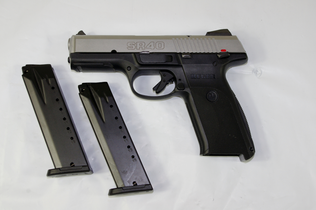 Sturm, Ruger & Co. Model Sr40 Two Tone Two Hi Cap Factory Magsgreat ...