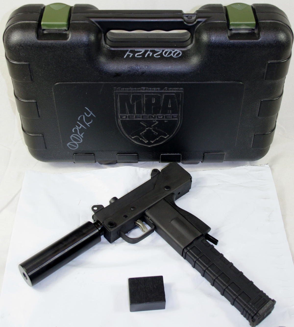 Masterpiece Arms Model Mpa930t Great Shape Mac Style 30 Rnd Barrel ...