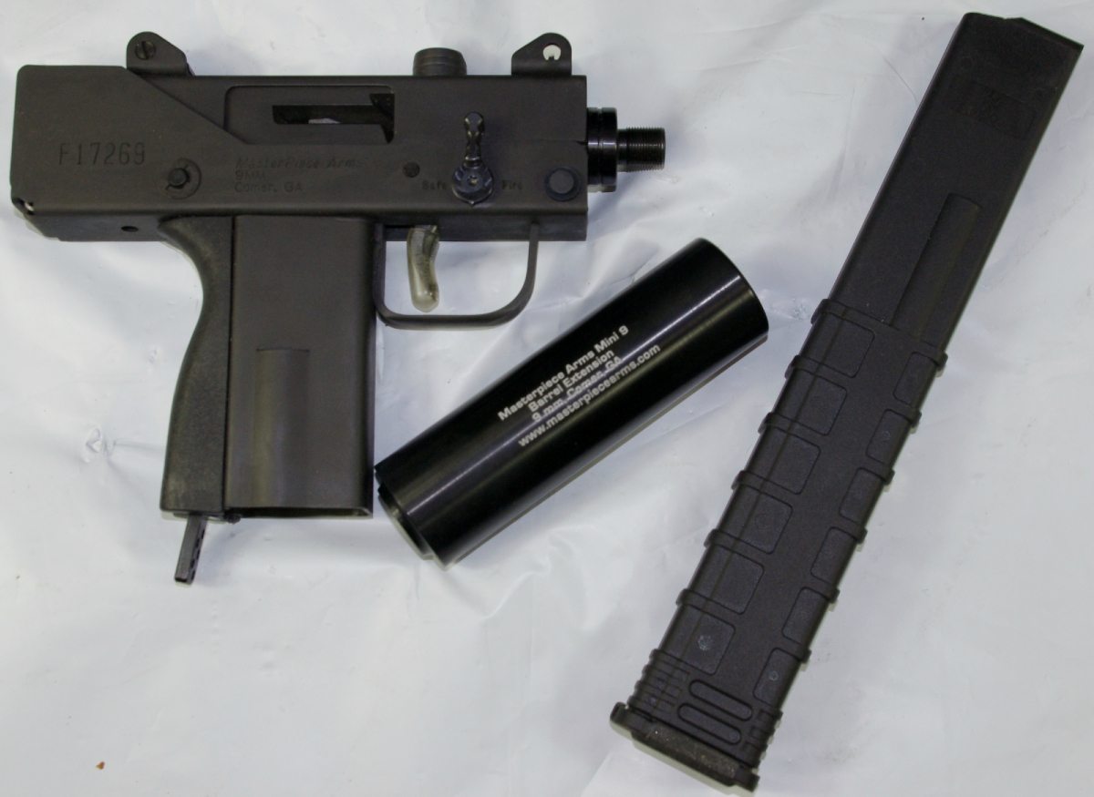 Masterpiece Arms Model Mpa930t Great Shape Mac Style 30 Rnd Barrel ...