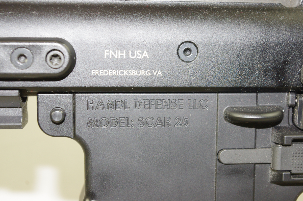 FN - SCAR 17S Leupold Mark AR Scope Handl Defense Lower Bi Pod Pelican ...