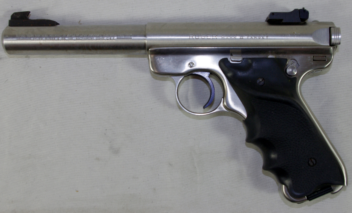 Ruger Mark Ii Stainless 5 1/2" Bull Barrel (Orig. Boxes/Manual) Take A ...