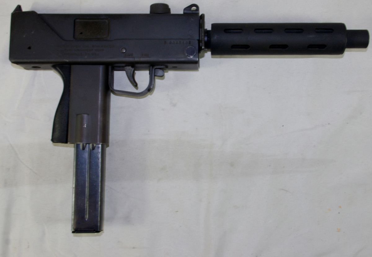 Ingram Mac 10 M10a1 Semi Auto Barrel Extension (Needs Repairselling For ...