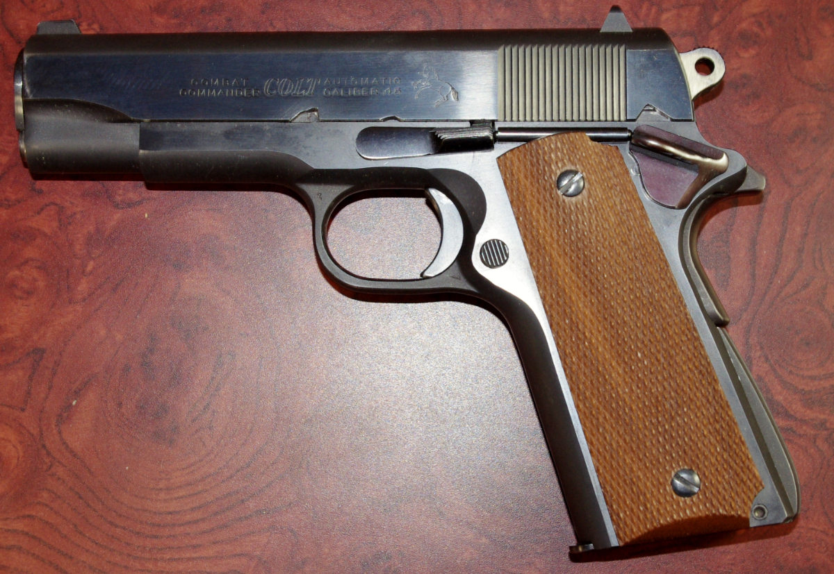 Colt Combat Commander Blue Great Shape 1974 Great Deal .45 Acp For Sale ...