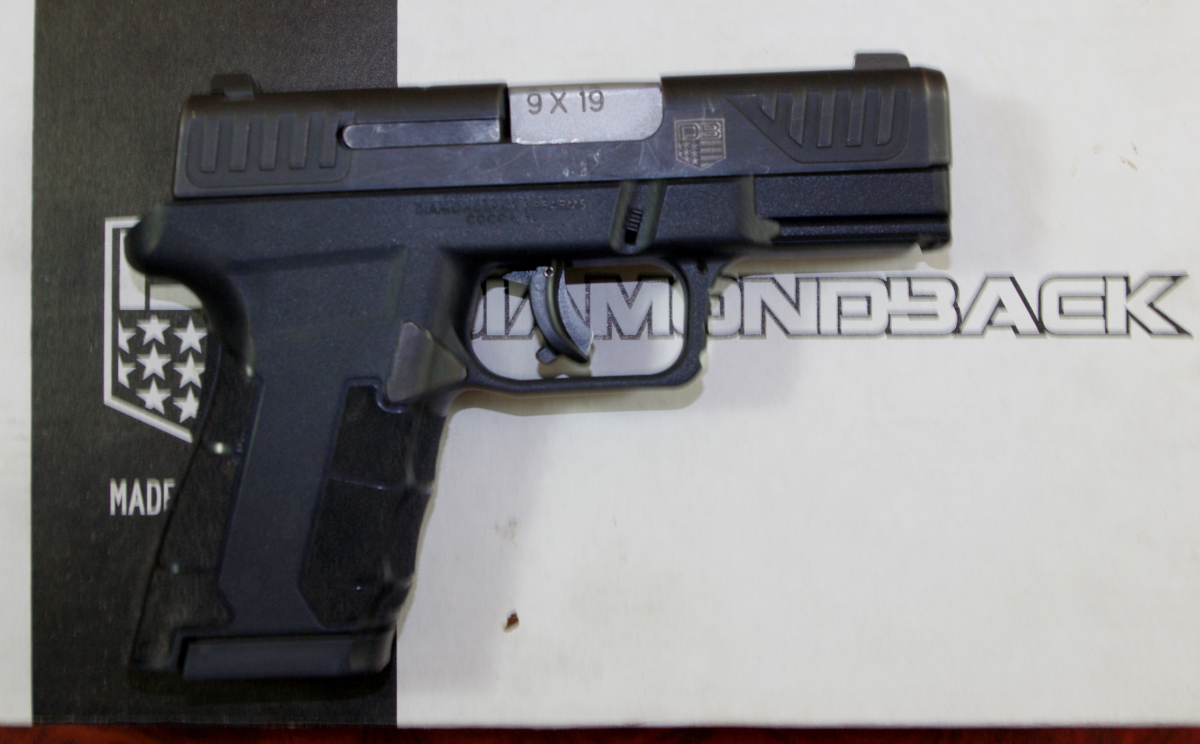 Diamondback Model Am2 3.5" Brl 17+1 Sub Compact Original Boxlk 9mm ...