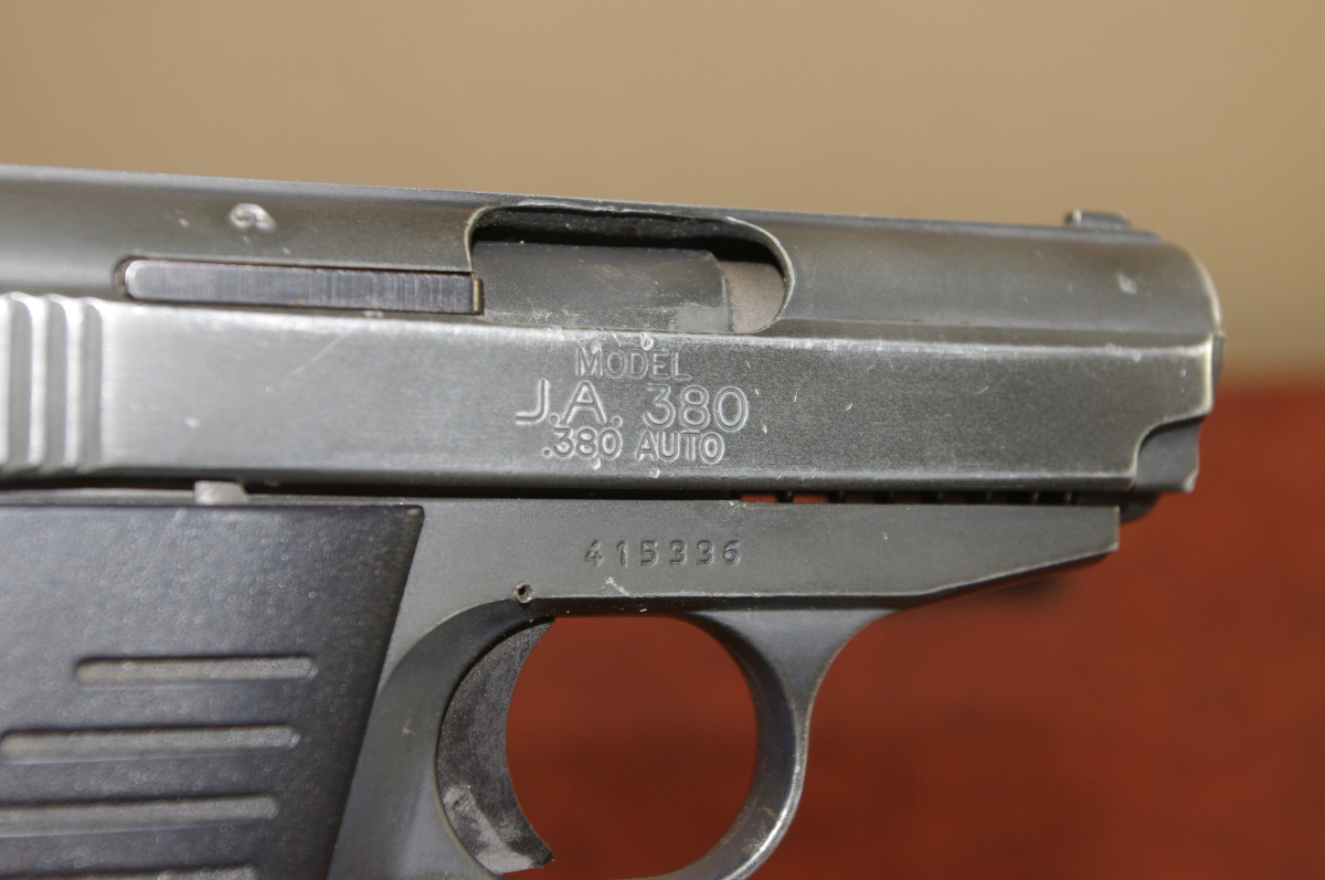 Jimenez Arms Model Ja380 Blue Sub Compact Pistollk .380 Acp For Sale at ...