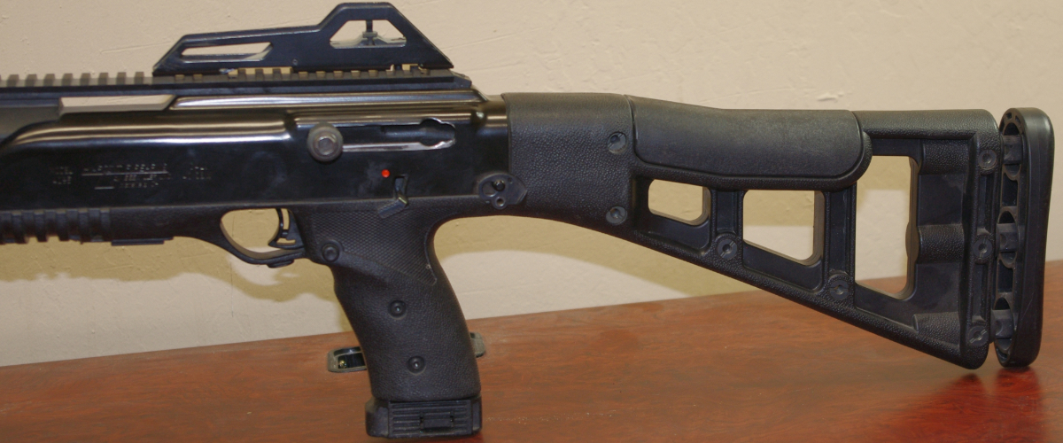 Hi-Point Model 4095 Blue Synth Pistol Grip Forend And 2 Magazines Great ...