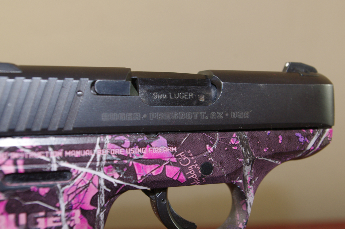 Ruger Model Lc9s Blue Pink Camo Frame Great Conceal Carry Lk 9mm Luger ...