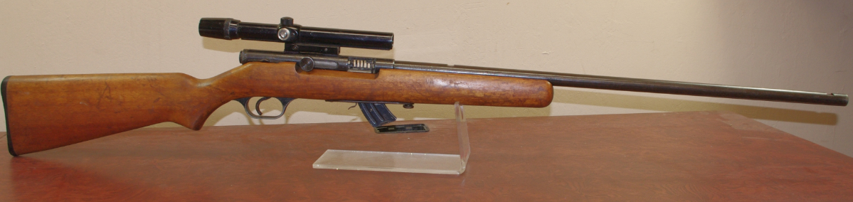Springfield Model 85 Blue Wood 24" Brl Vintage (Japan)Bushnell Scope ...