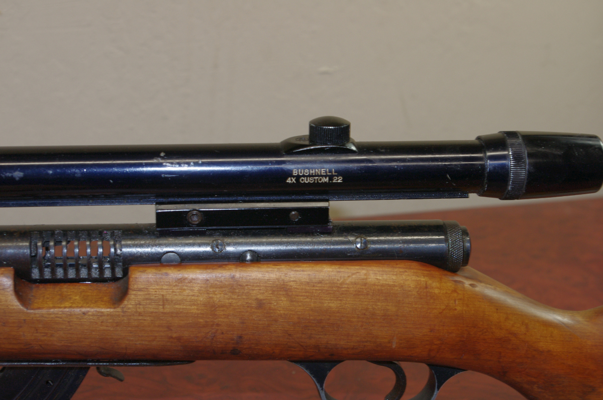 Springfield Model 85 Blue Wood 24" Brl Vintage (Japan)Bushnell Scope ...