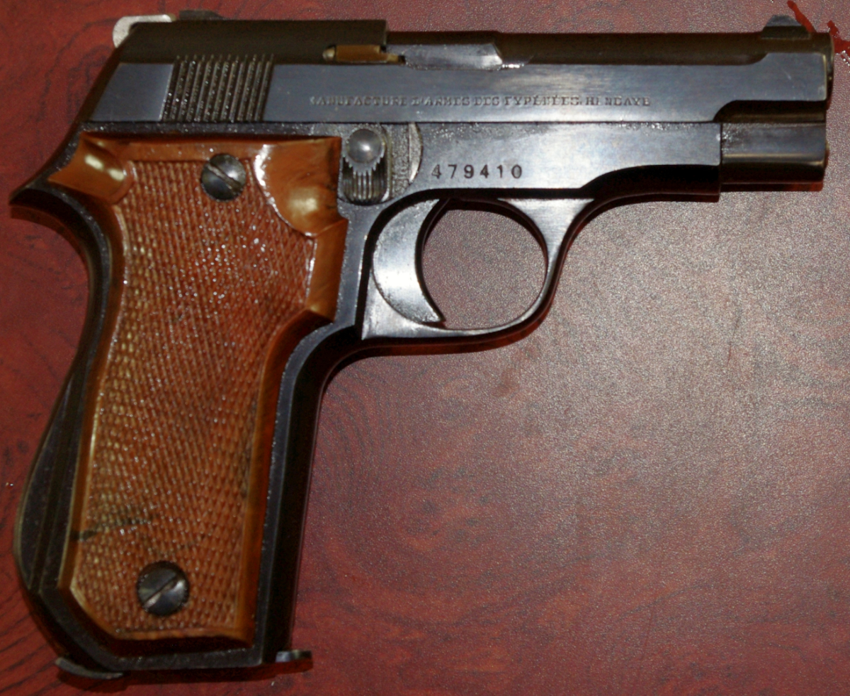 D'Armes Des Pyranees Unique Model 52 12 Rnd Great Pistolhard To Find ...