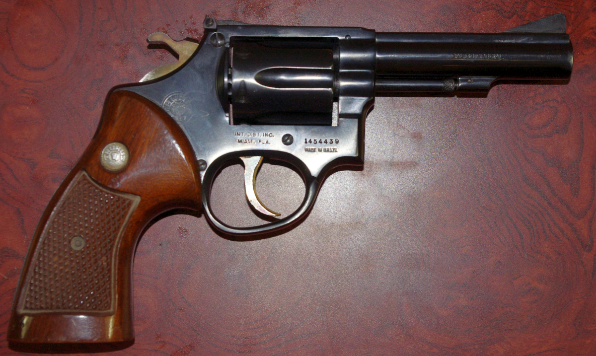 Taurus 83 Model Double Action Blue/Wood 4" BrlGreat Deal .38 Special ...