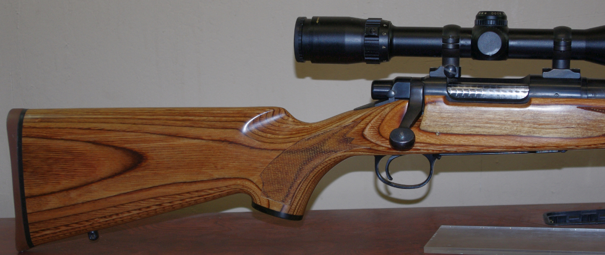 Remington Model Seven Blue 20" Brl Wood Laminate Stock With Scope .243 ...