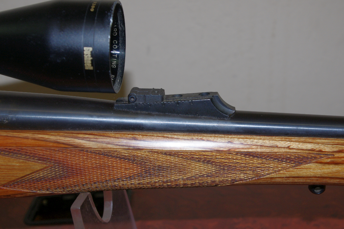 Remington Model Seven Blue 20" Brl Wood Laminate Stock With Scope .243 ...