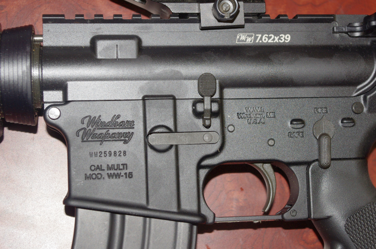 Windham Weaponry Model Ww-15 16" Hi Cap Mag Red Green Ilum Ret. Mid Dot Scope 7.62x39 For Sale ...