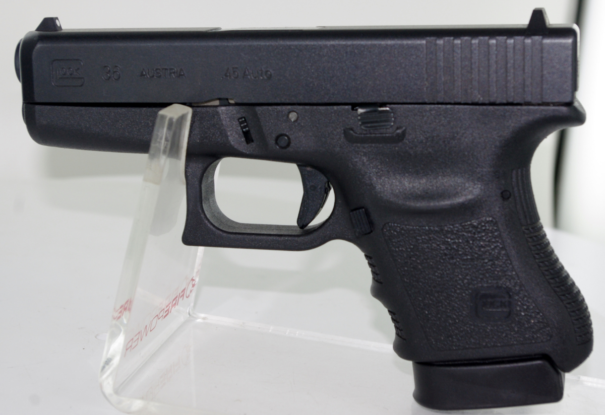 Glock Model 36 Sub Compact Straight Stack Mag 6 Rnd (+1) .45 Acp For ...