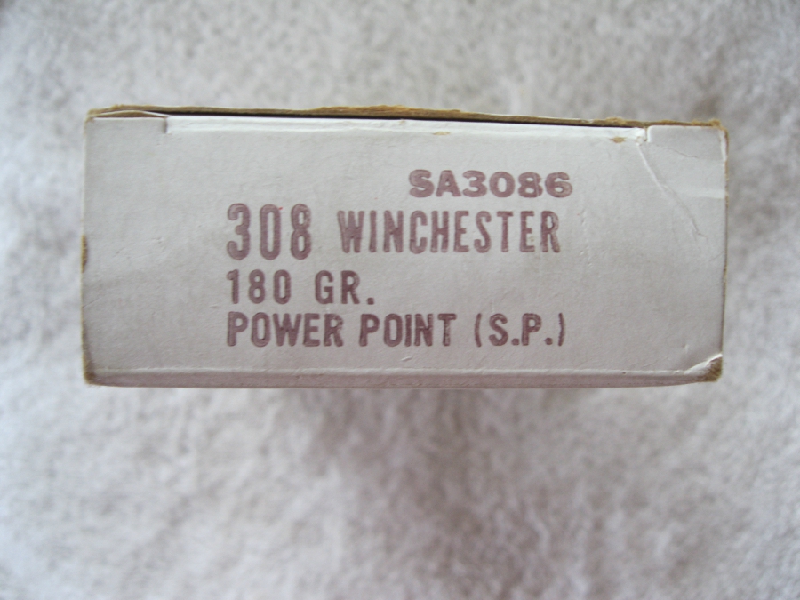 308 Winchester 180 Grain Power Point S.P. Saami .308 Win. For Sale at ...