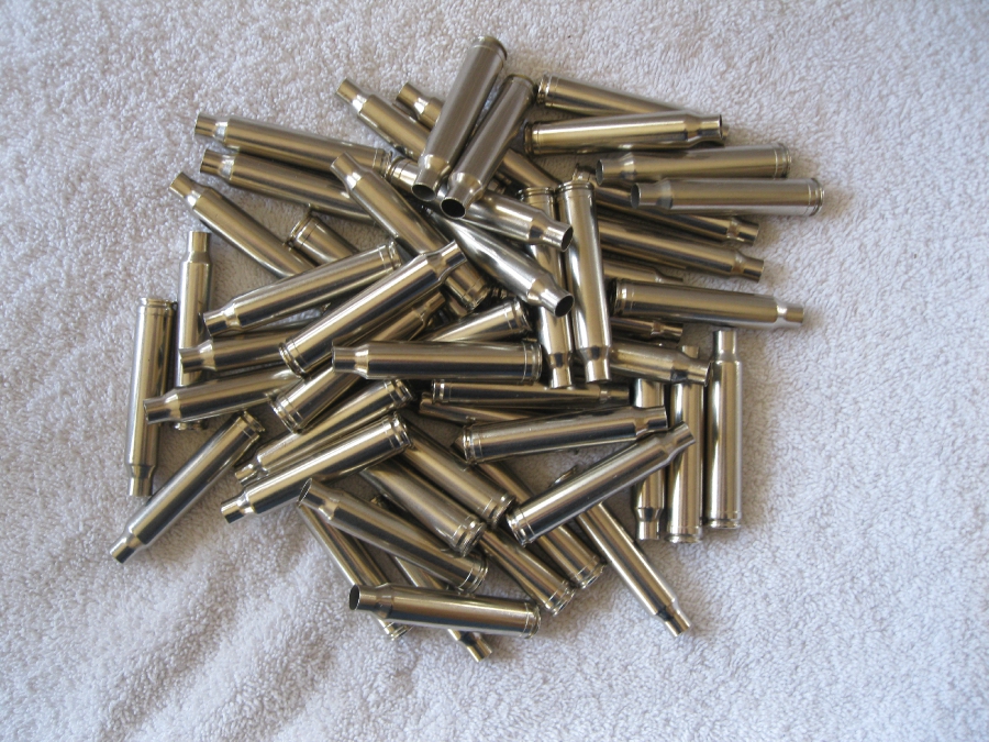 50 Pieces 300 Winchester Magnum Nickel Plated Case .300 Win. Mag. For ...