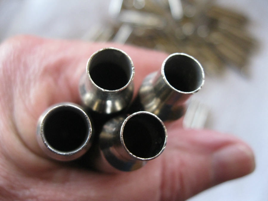 50 Pieces 300 Winchester Magnum Nickel Plated Case .300 Win. Mag. For ...