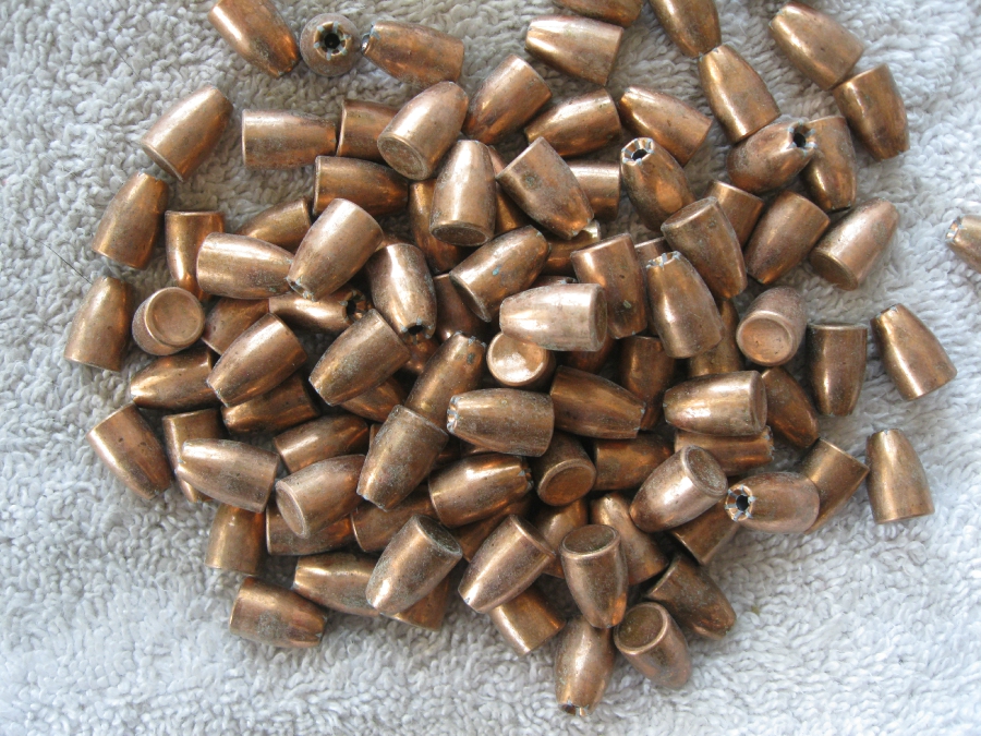 100 PIECES 9MM 115 GRAIN PHP BULLETS RELOADING