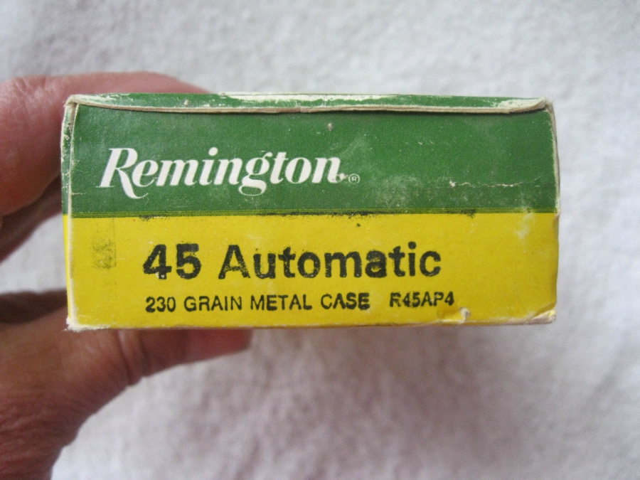 Remington 45 Automatic 230 Grain Metal Case Saami .45 Acp For Sale at ...