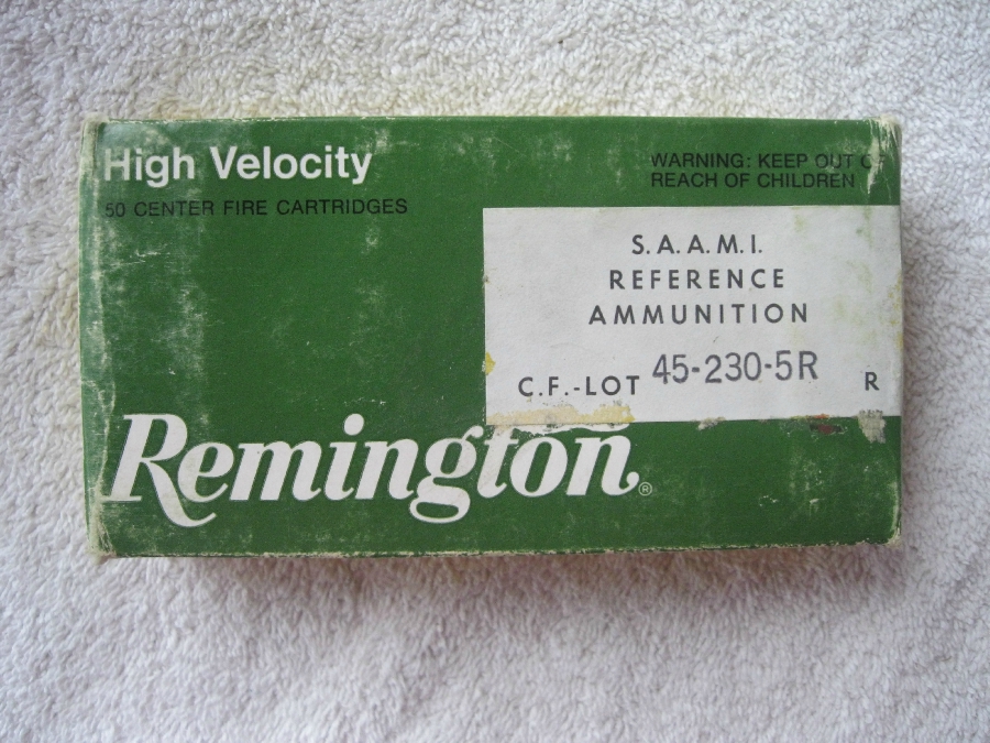Remington 45 Automatic 230 Grain Metal Case Saami .45 Acp For Sale at ...