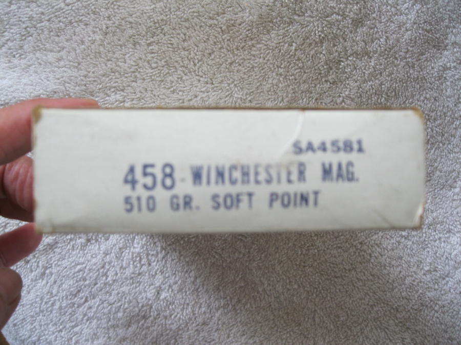 458 Winchester Magnum 510 Grain Soft Point Saami .45 Acp For Sale at ...