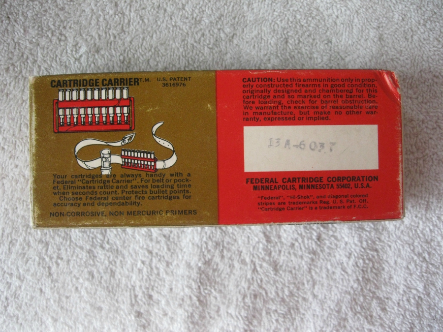 Federal .223 Remington 55 Gr Soft Point Saami Reference Ammunition Ammo ...