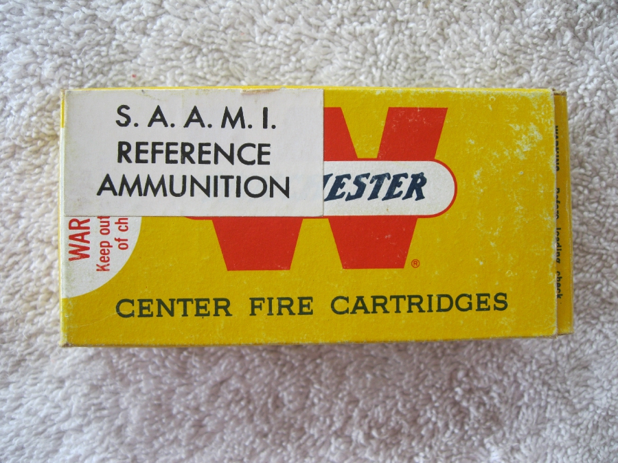 Winchester 380 Automatic 95 Grain Saami Standards Reference Ammunition ...