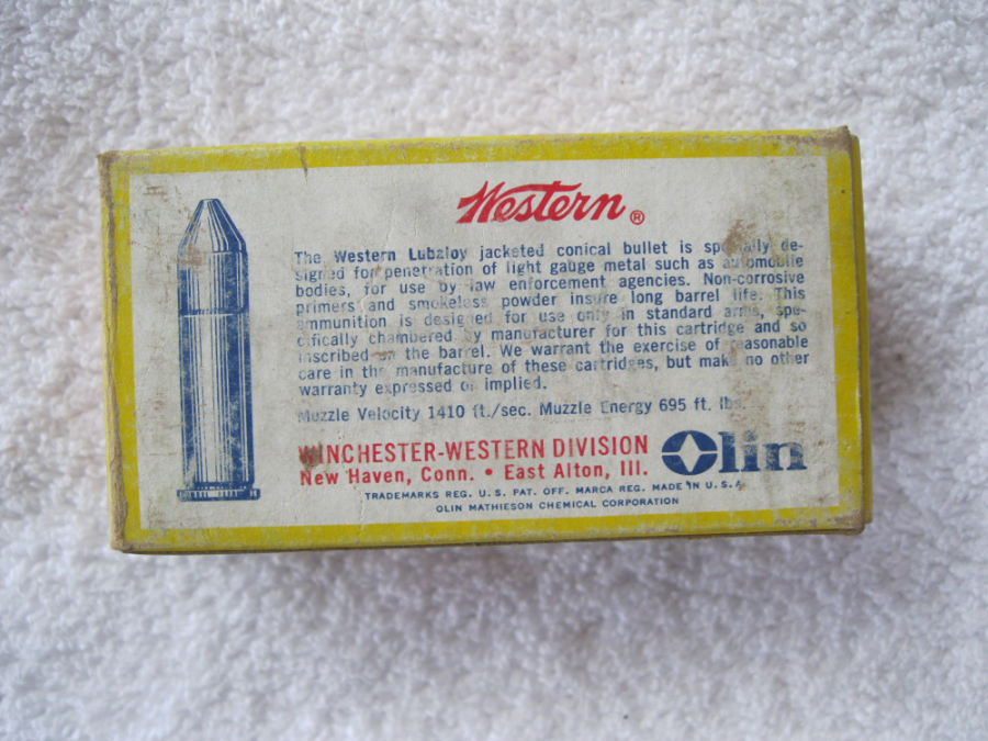 Western 357 Magnum 158 Grain Metal Piercing Nickel Plated Case Oil ...