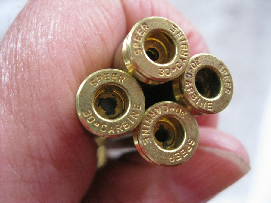 100 Pieces 30 Caliber Carbine Brass Cartridge Cases New Reloading ...