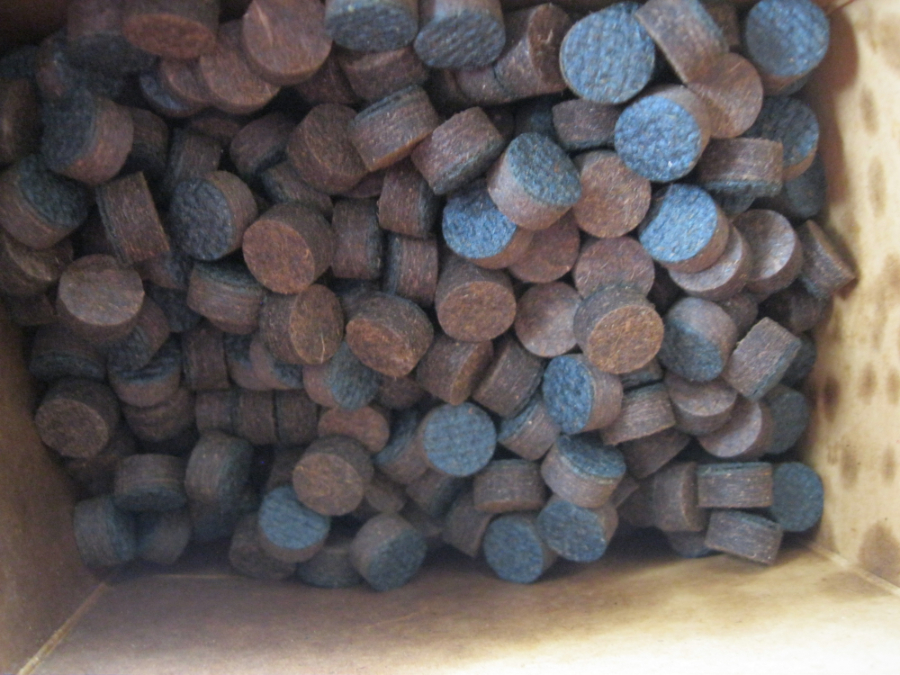 Alcan 410 Gauge All Brass 1/4 Inch Feltan-Bluestreak Waxed Shotshell ...