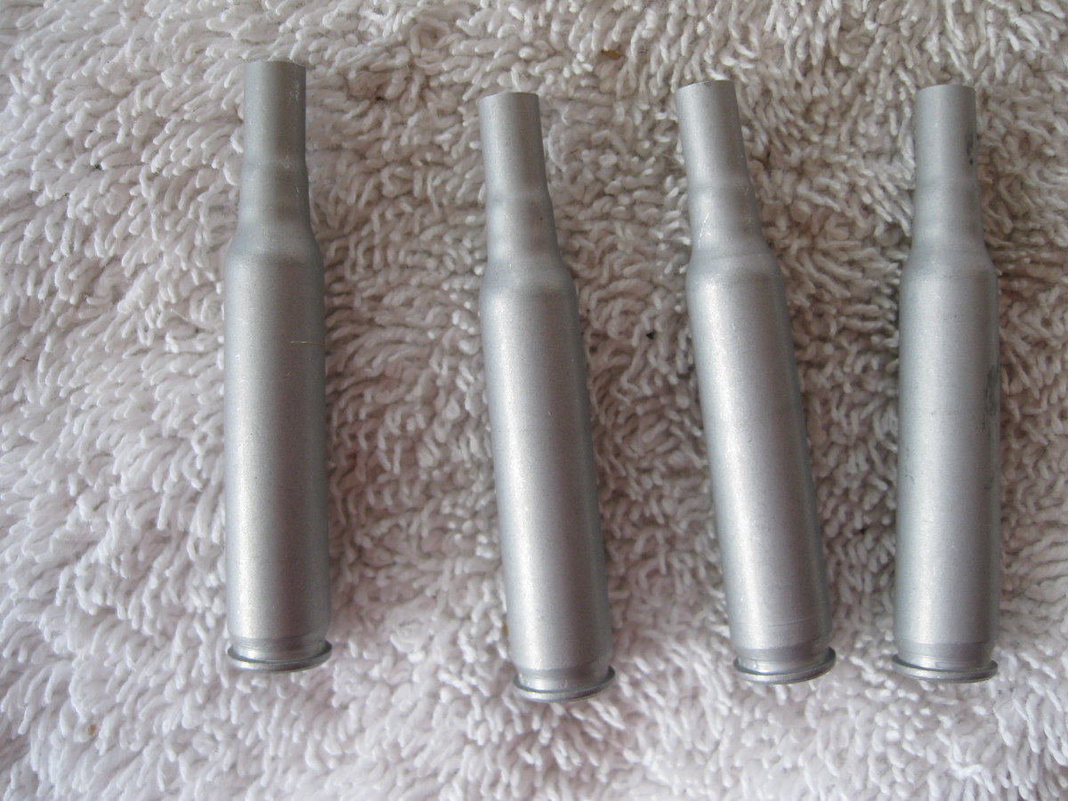 In Process Aluminum Cartridge Cases For 5.56 Training Blanks 50 Count ...