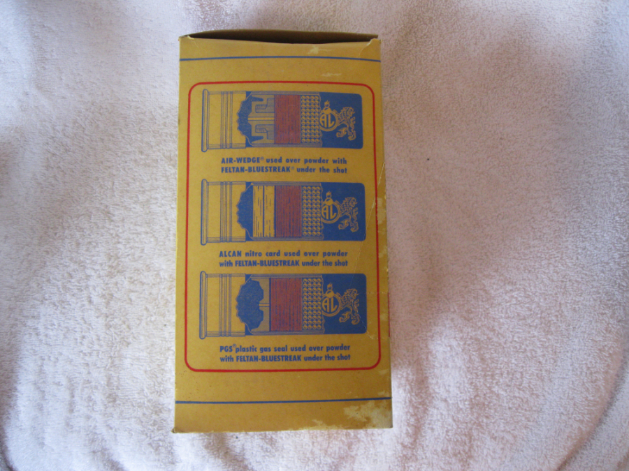 Alcan 12 Gauge 1/2 Inch Feltan-Bluestreak Ring-Waxed Shotshell Wads 508 ...