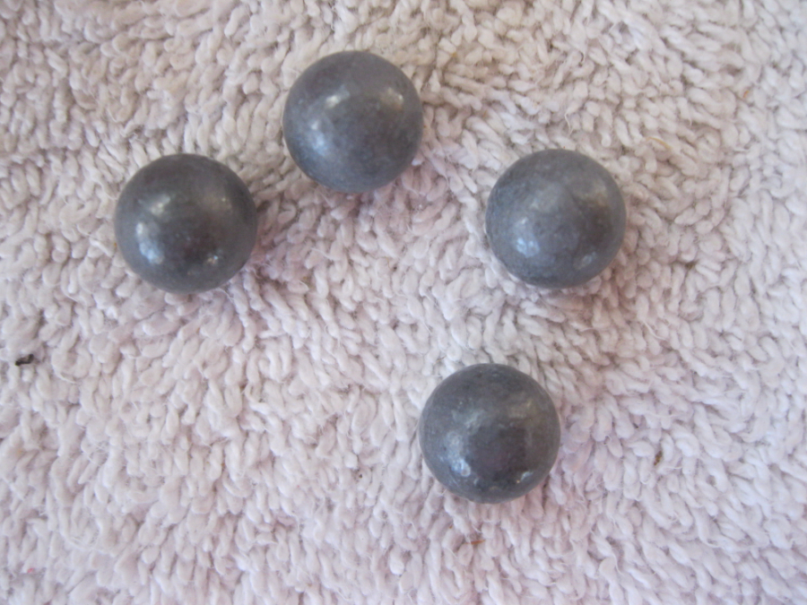 .451 Lead Round Balls Muzzleloading 100 Hornady Black Powder Shooting ...