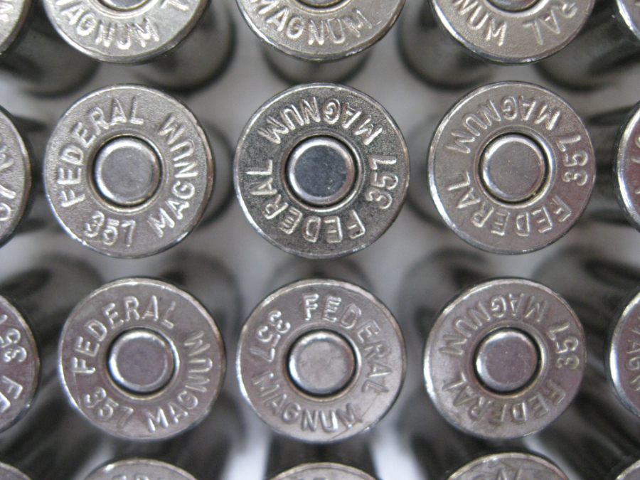 Federal 357 Magnum 158 Grain Soft Point Jacketed Bullet High Velocity ...