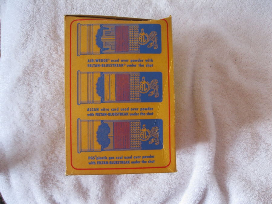 Alcan 12 Gauge 1/4 Inch Feltan-Bluestreak Ring Waxed Shotshell Wads 516 ...