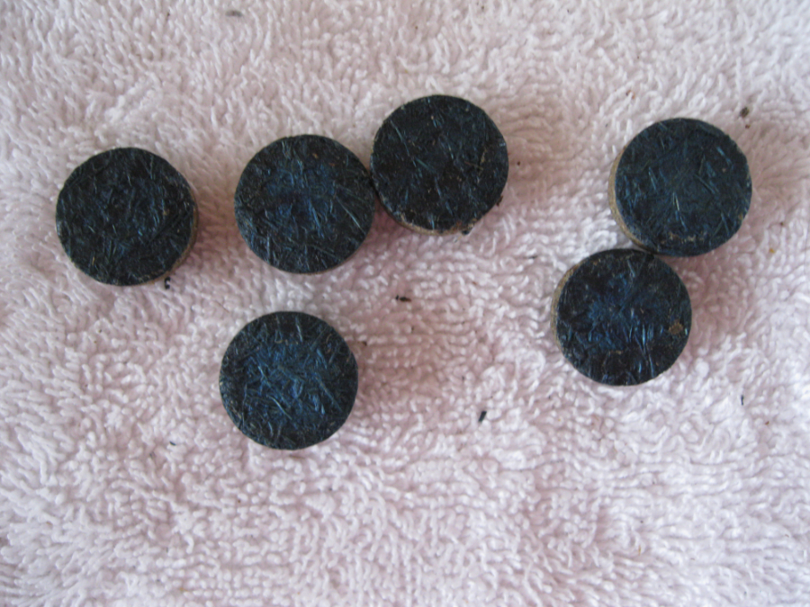 Alcan 12 Gauge 1/4 Inch Feltan-Bluestreak Ring Waxed Shotshell Wads 516 ...