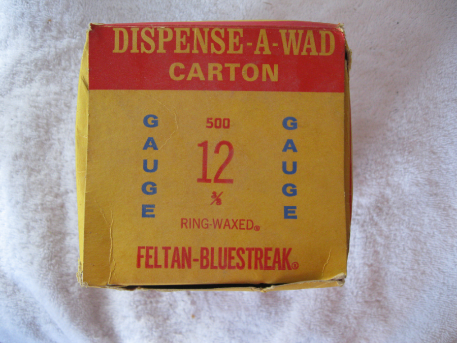 Alcan 12 Gauge 3/8 Inch Feltan-Bluestreak Ring Waxed Shotshell Wads 505 ...