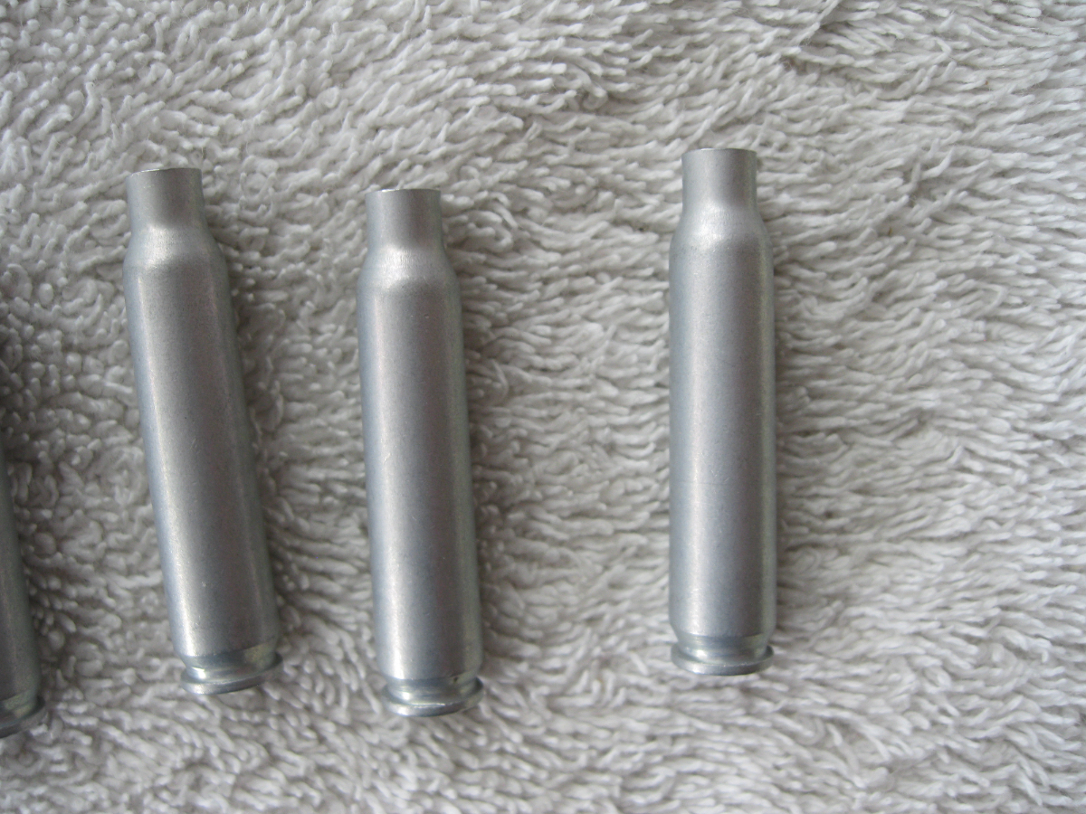 .223 5.56 Primed Aluminum Cases Berdan Primers 118 Count Reloading ...