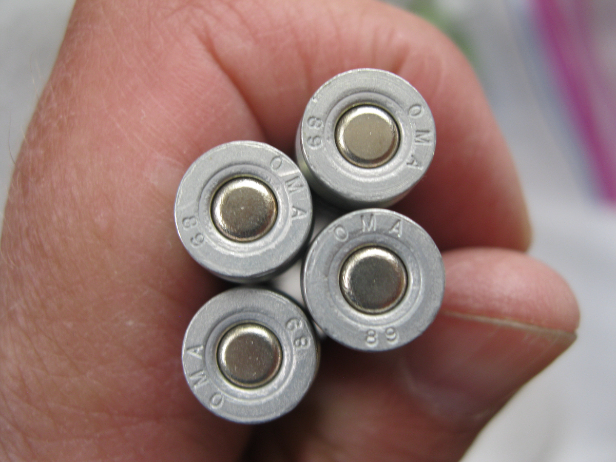 .223 5.56 Primed Aluminum Cases Berdan Primers 118 Count Reloading ...