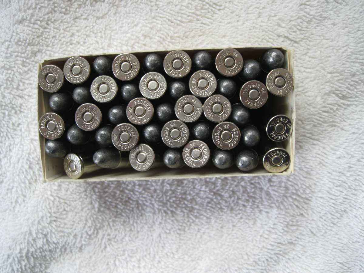46 Rounds .38 Special Monark Federal 158 Grain Lead Bullet Ammunition ...