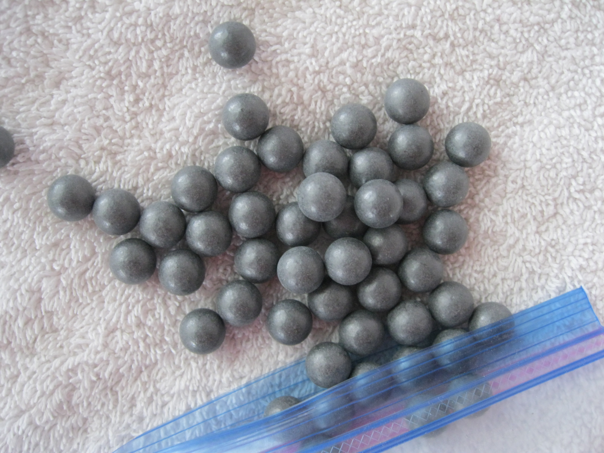 .451 Lubed Round Balls Muzzleloading Black Powder Shooting Muzzle ...