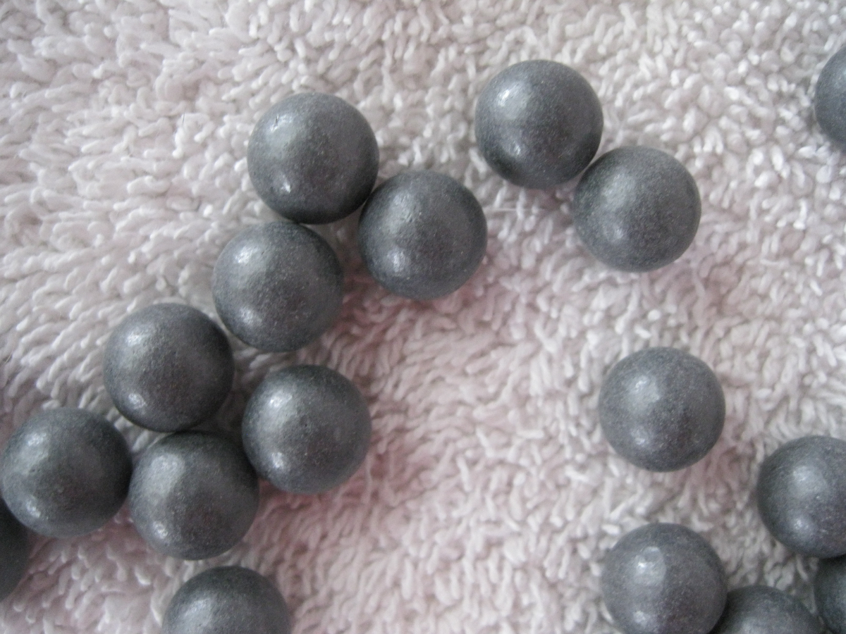 .451 Lubed Round Balls Muzzleloading Black Powder Shooting Muzzle ...