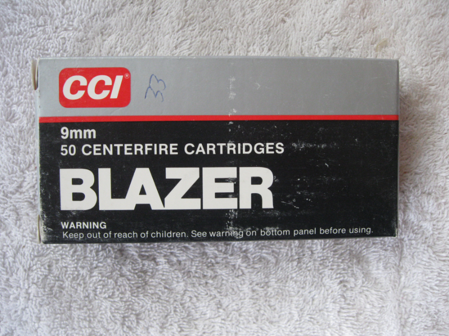 Pictures: CCI BLAZER 9mm 115 GRAIN TMJ TOTAL METAL JACKET AMMUNITION ...